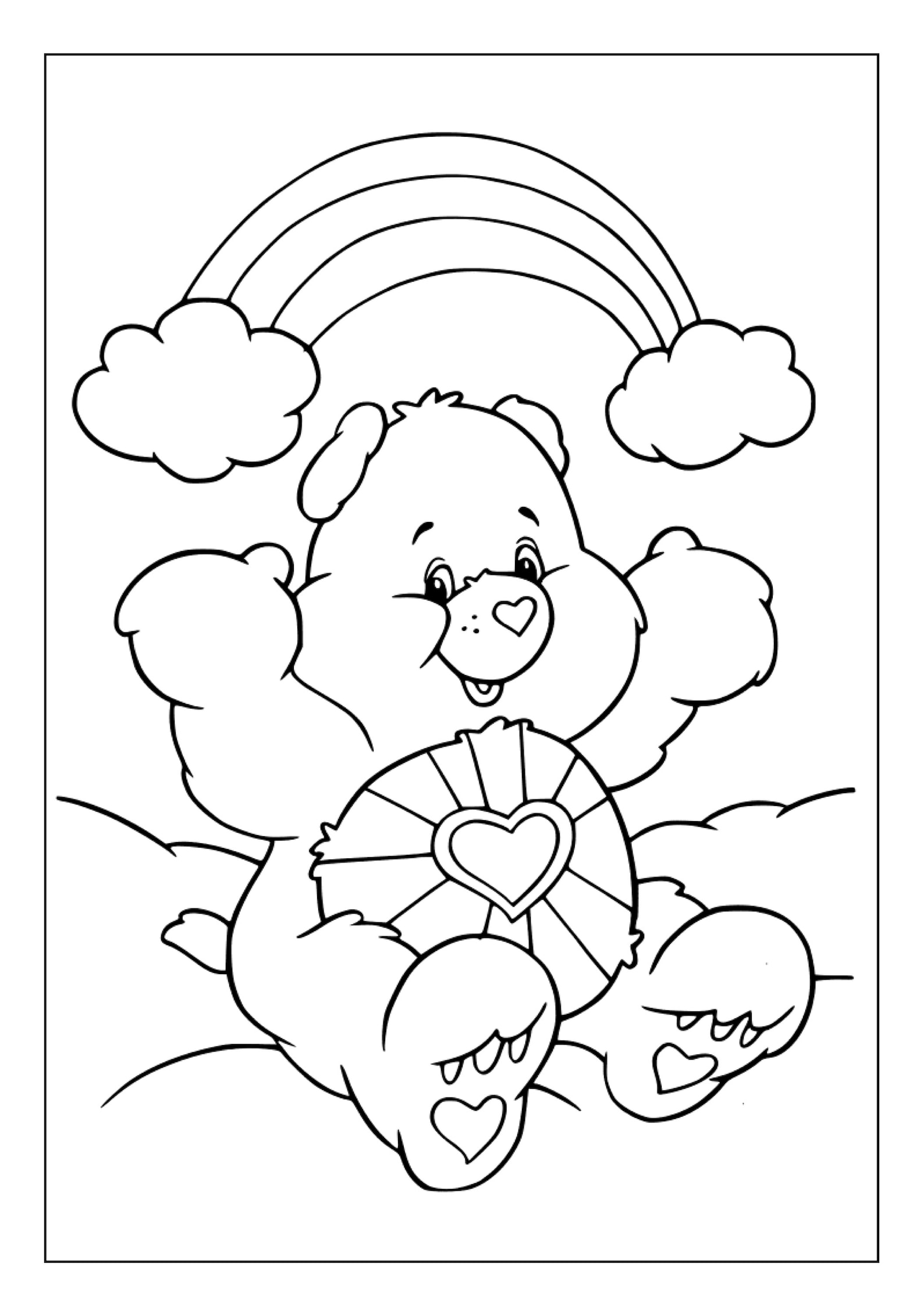 Printable Rainbow Coloring Pages for Kids and Adults | 60 Pages ...