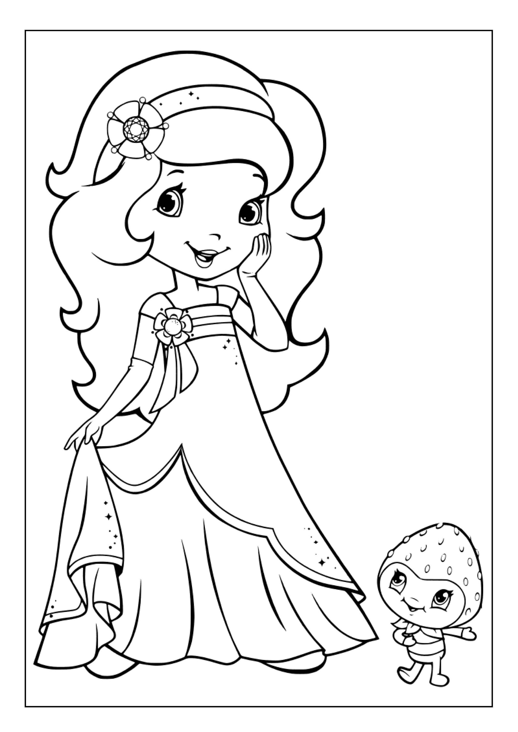 Printable Princess Coloring Pages for Kids & Adults | 100 Pages ...