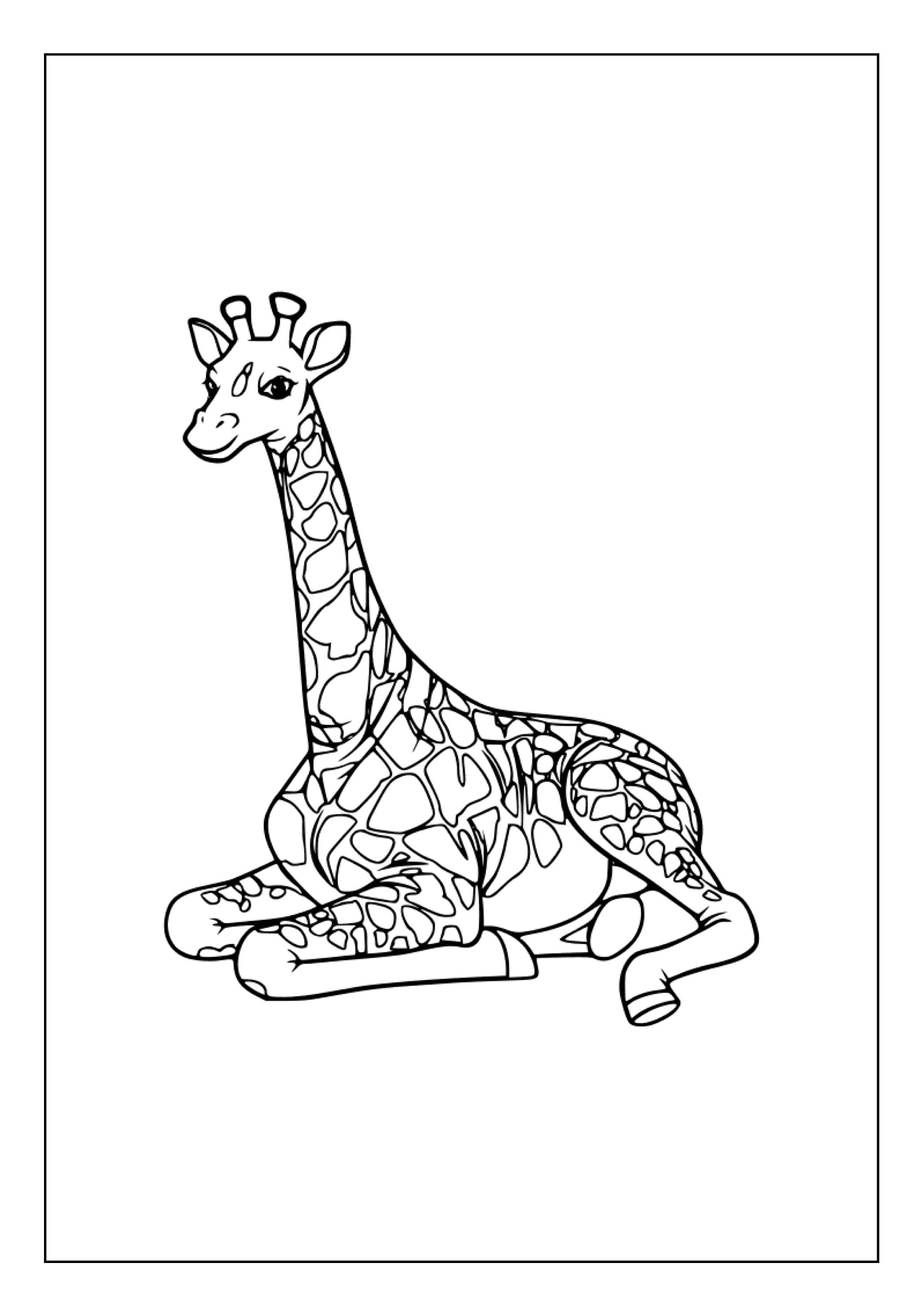 Printable African Animals Coloring Pages for Kids & Adults | 50 Pages ...