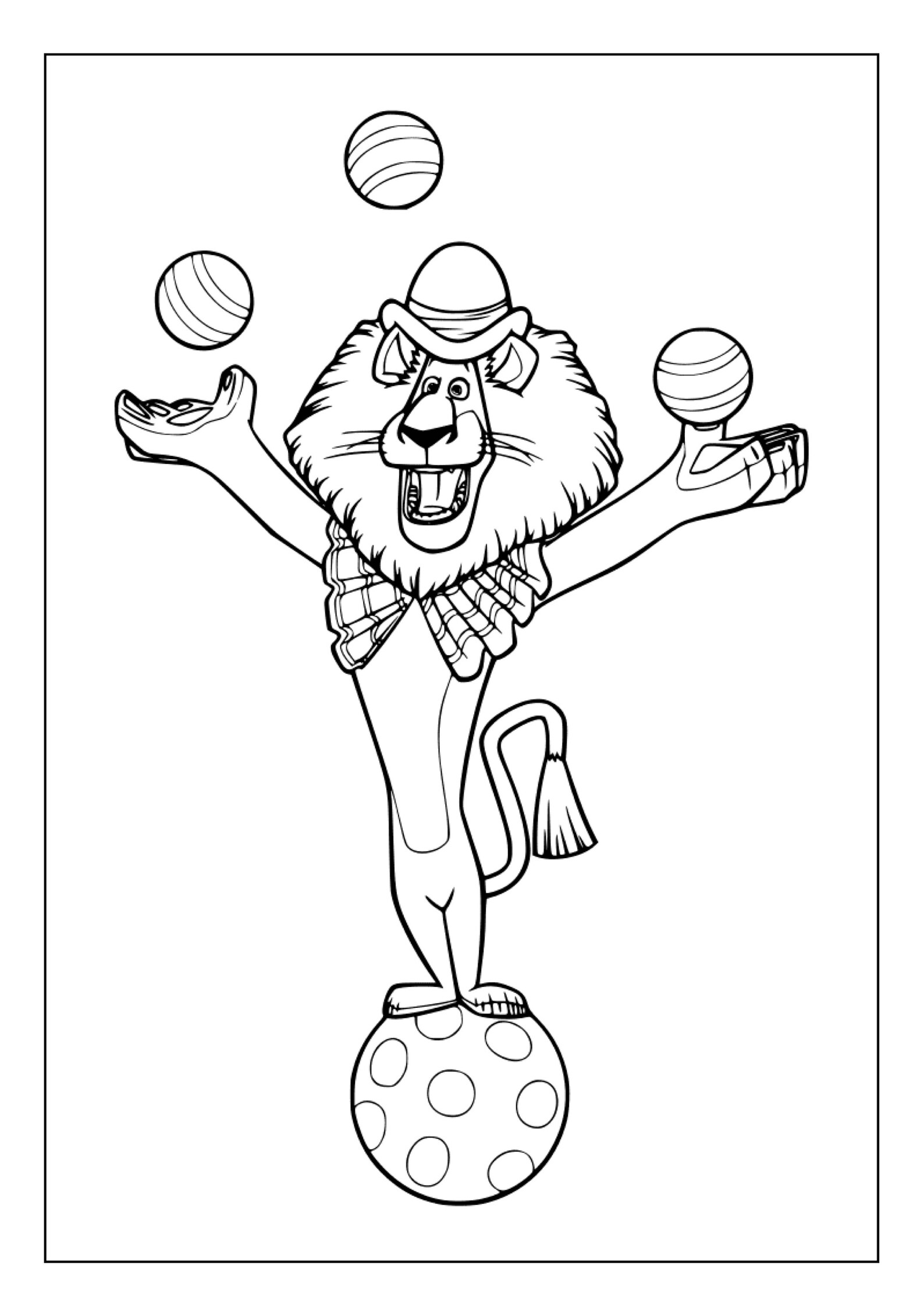 Printable Circus Coloring Pages for Kids and Adults | 90 Pages ...