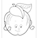 Printable Apple Coloring Pages for Kids and Adults 100 Pages Instant ...
