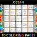 Printable Ocean Coloring Pages for Kids and Adults | 80 Pages | Instant ...