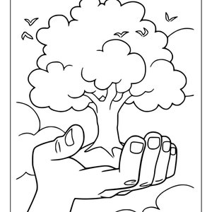 Printable Earth Day Coloring Pages for Kids & Adults | 100 Pages ...