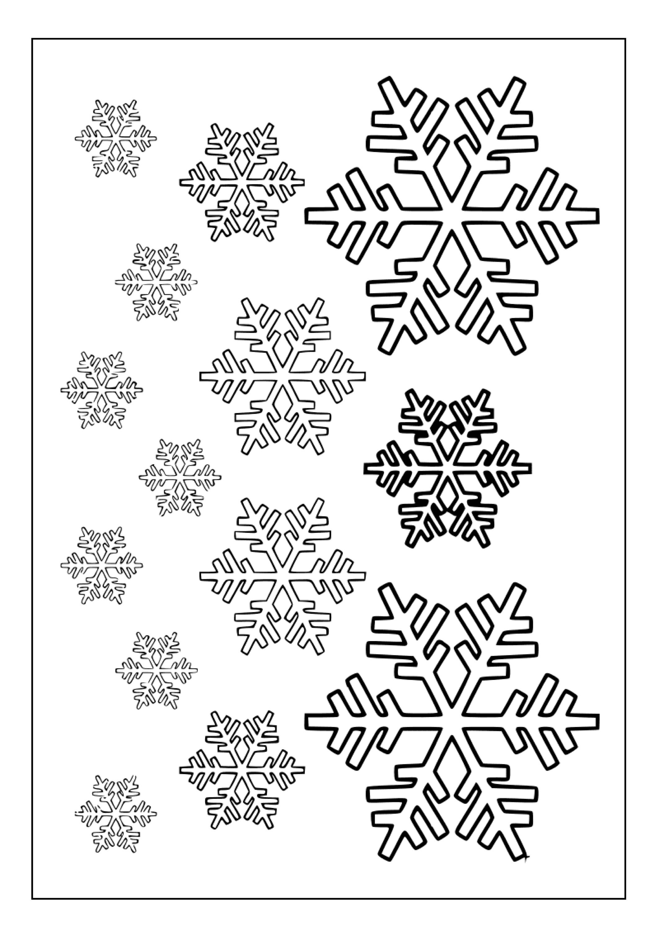 Printable Snowflake Coloring Pages for Kids and Adults | 90 Pages ...