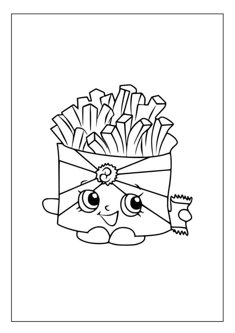 Printable Potato Coloring Pages for Kids & Adults | 30 Pages | Digital ...