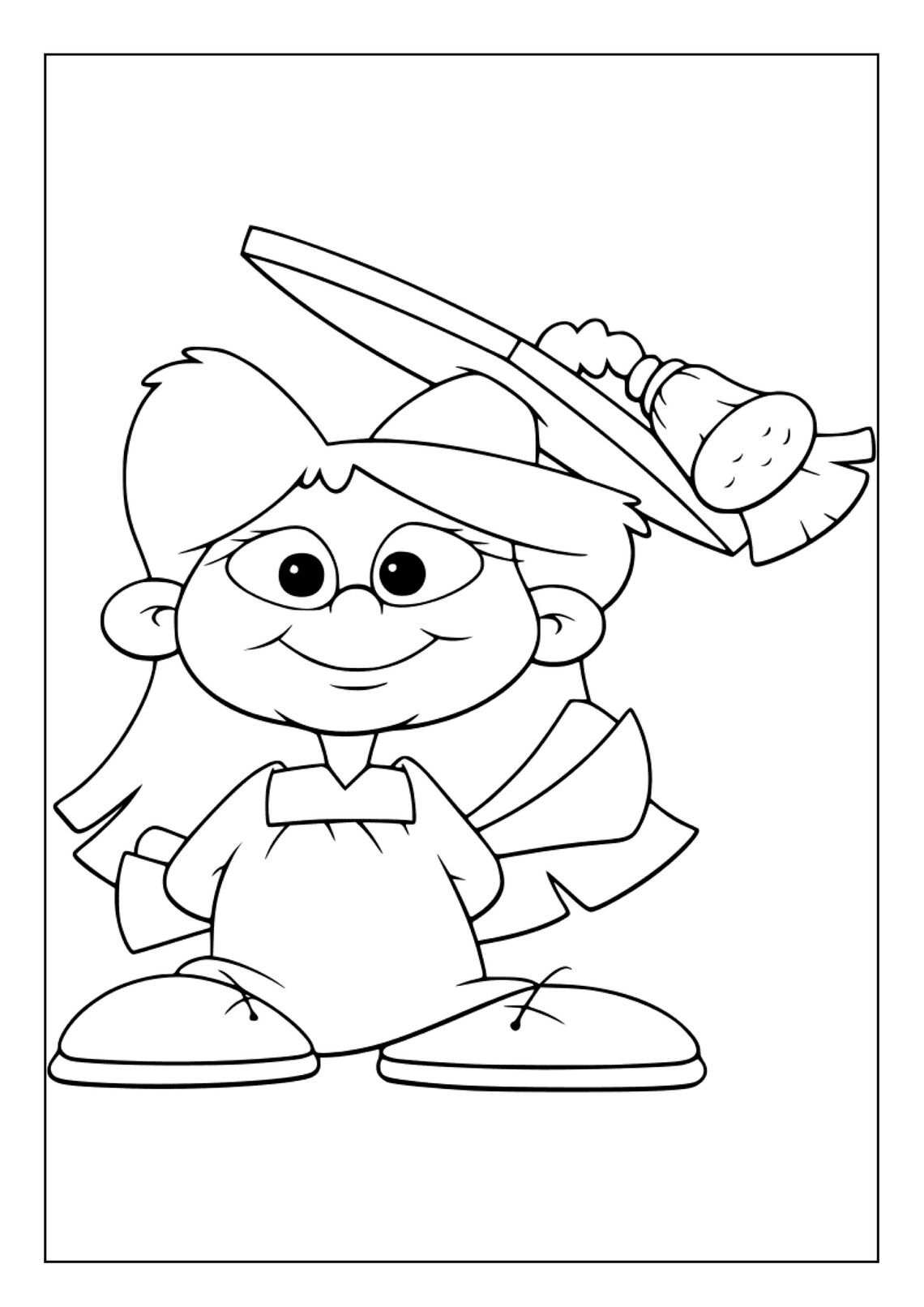 Printable Graduation Coloring Pages for Kids & Adults | 75 Pages ...