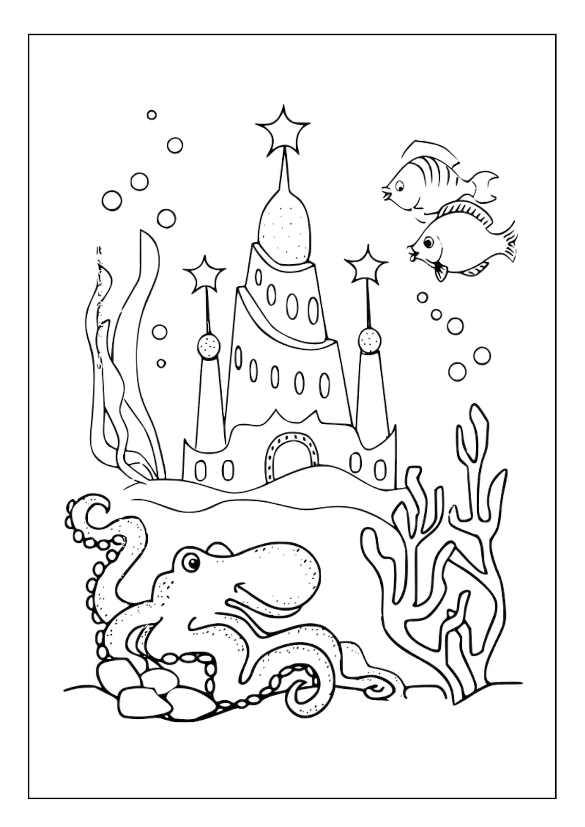 Printable Castle Coloring Pages for Kids and Adults | 60 Pages ...