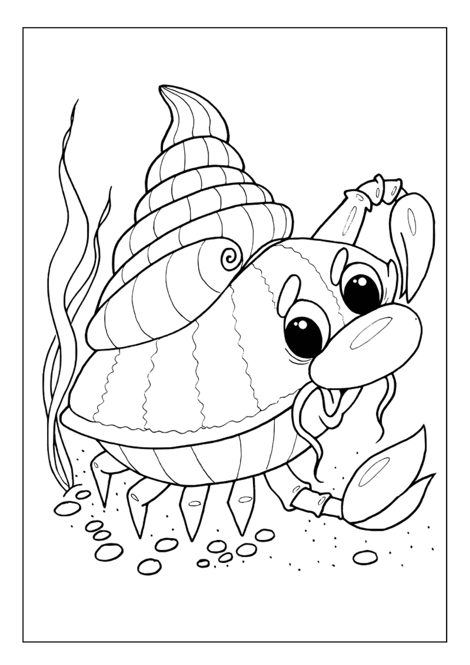 Printable Fish Coloring Pages for Kids and Adults | 75 Pages | Instant ...