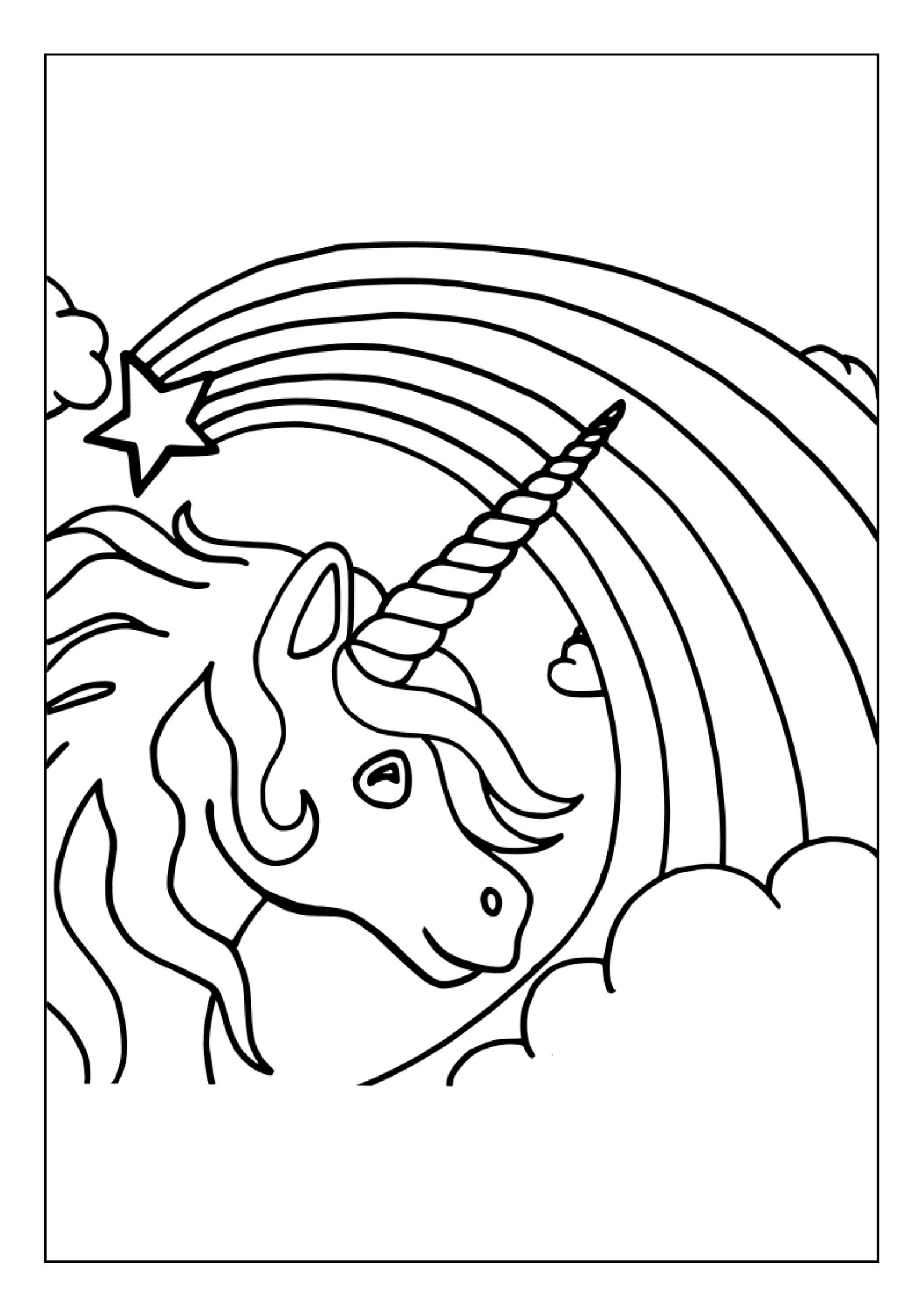 Printable Unicorns Coloring Pages for Kids and Adults | 90 Pages ...