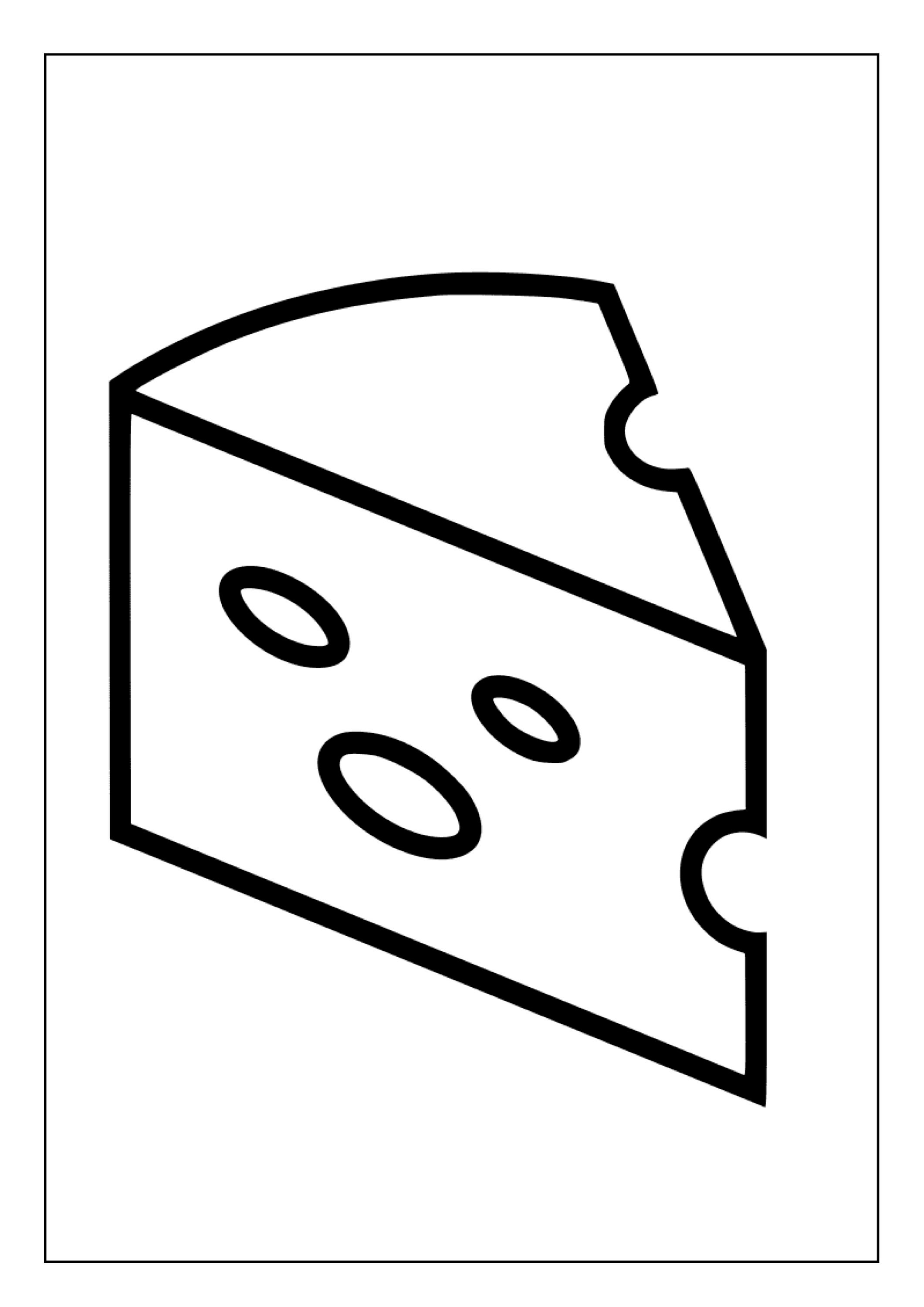 Printable Shapes of Food Coloring Pages for Kids & Adults | 75 Pages ...