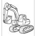 Printable Excavator Coloring Pages for Kids & Adults | 30 Pages ...