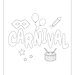 Printable Carnival Coloring Pages for Kids and Adults | 100 Pages ...