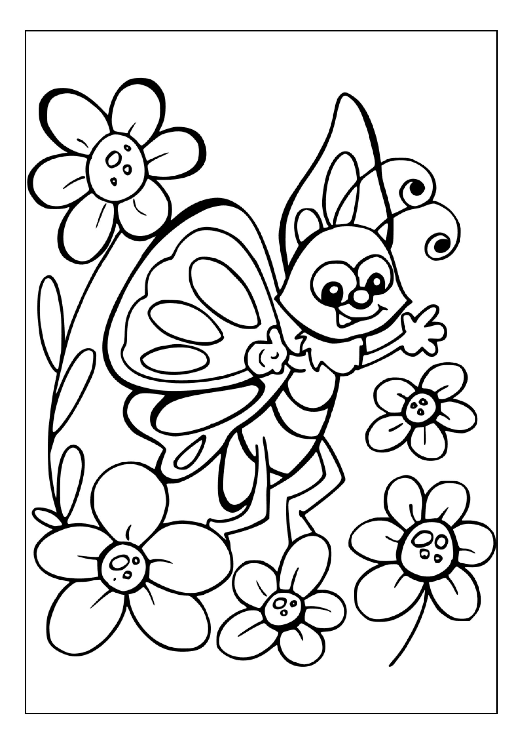Printable Butterfly Coloring Pages for Kids and Adults | 90 Pages ...