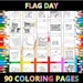 Printable Flag Day Coloring Pages for Kids and Adults | 90 Pages ...