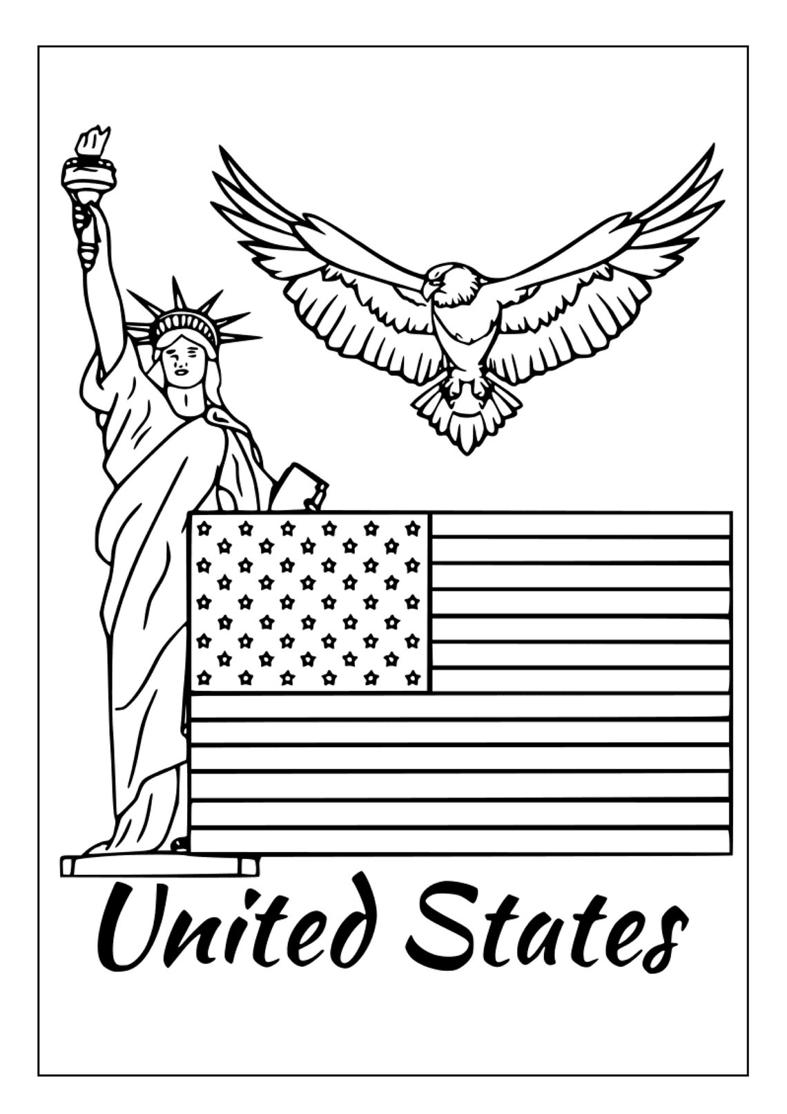 Printable Flag Day Coloring Pages for Kids and Adults | 90 Pages ...