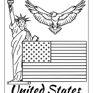 Printable Flag Day Coloring Pages for Kids and Adults | 90 Pages ...