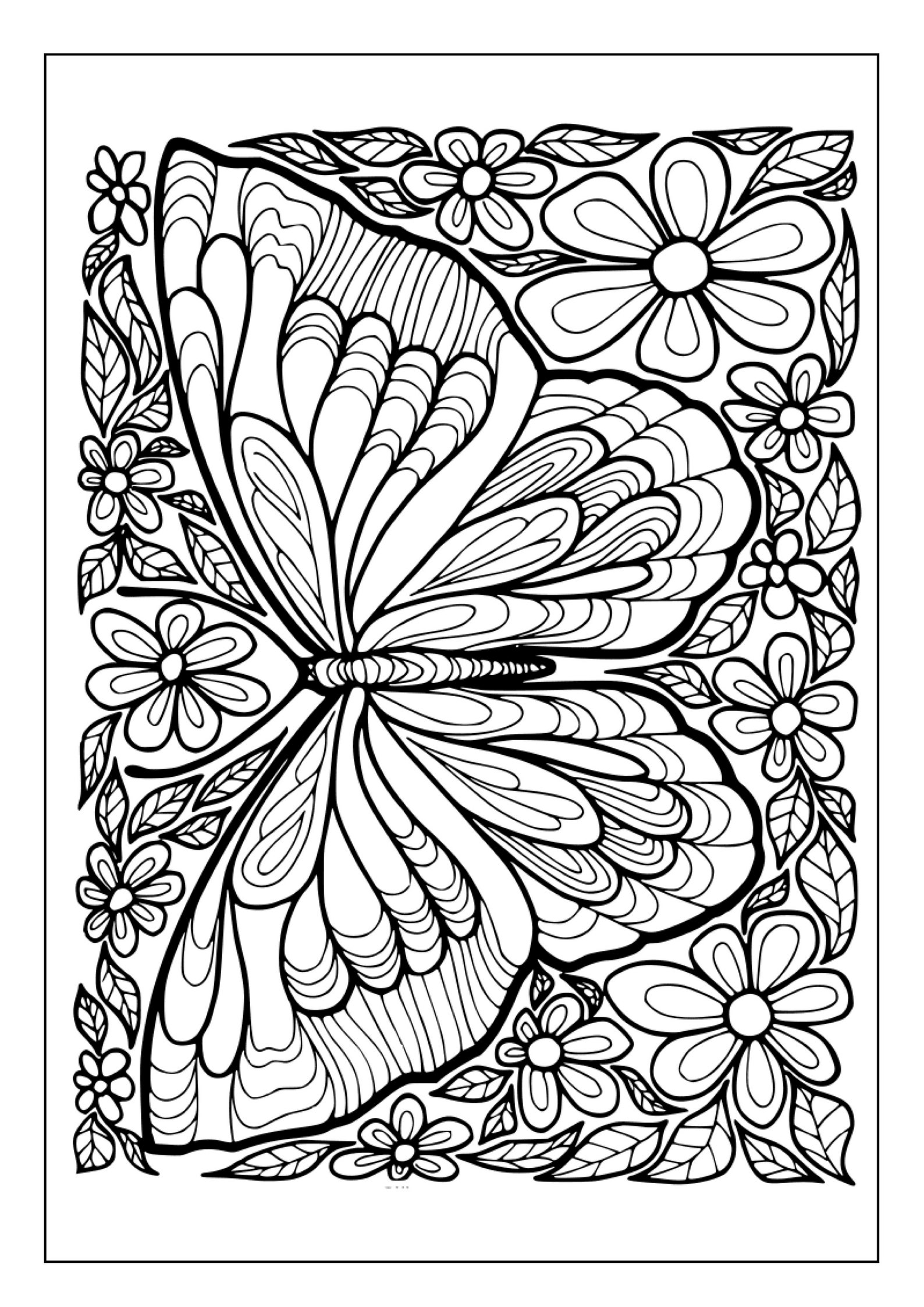 Printable Art Therapy Coloring Pages for Kids & Adults 25 Pages Instant ...