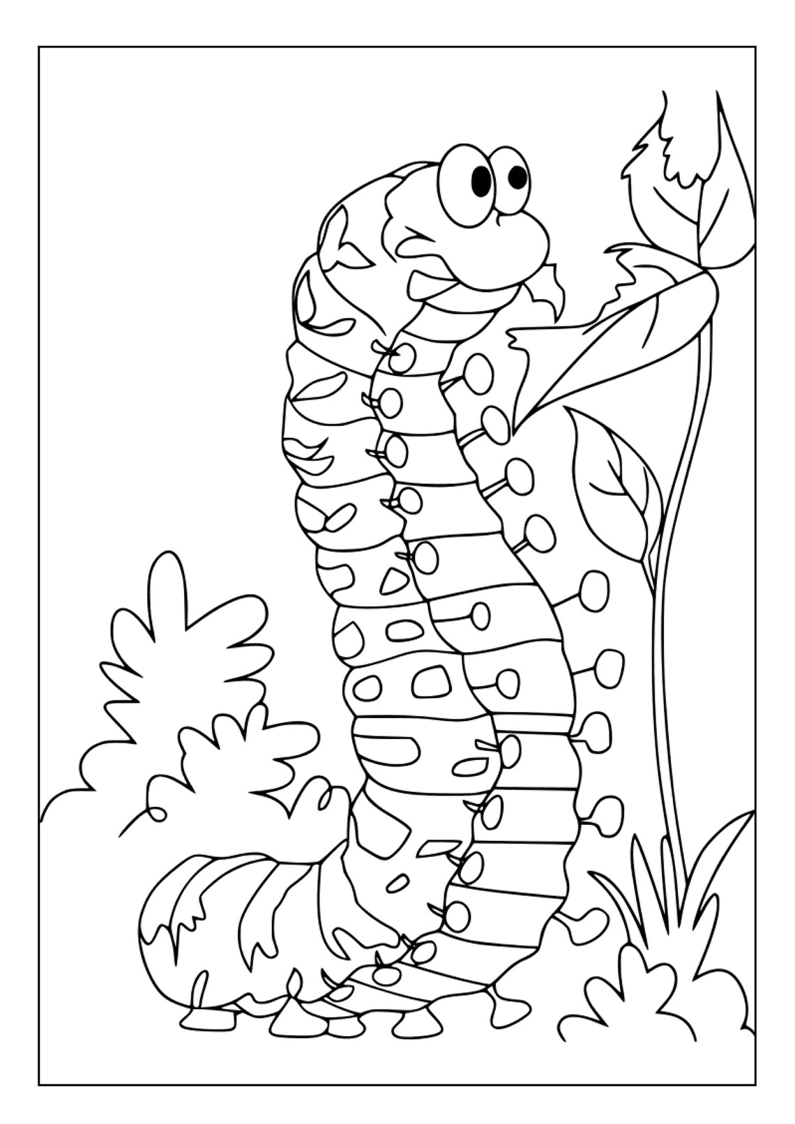 Printable Insects Coloring Pages for Kids and Adults 90 Pages Instant ...