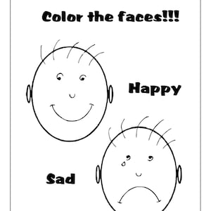 Printable Feelings Coloring Pages for Kids & Adults | 100 Pages ...
