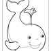Printable Whale Coloring Pages for Kids and Adults | 90 Pages | Instant ...