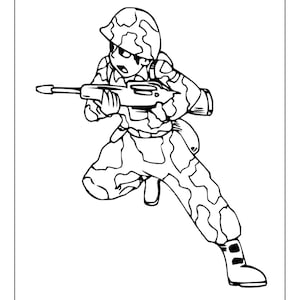 Printable Soldiers Coloring Pages for Kids and Adults | 90 Pages ...
