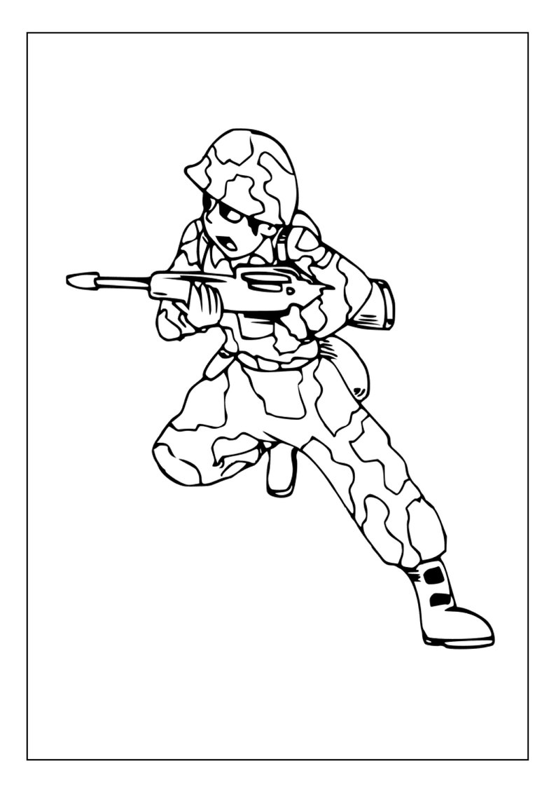 Printable Soldiers Coloring Pages for Kids and Adults | 90 Pages ...