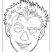 Printable Halloween Masks Coloring Pages for Kids and Adults | 90 Pages ...