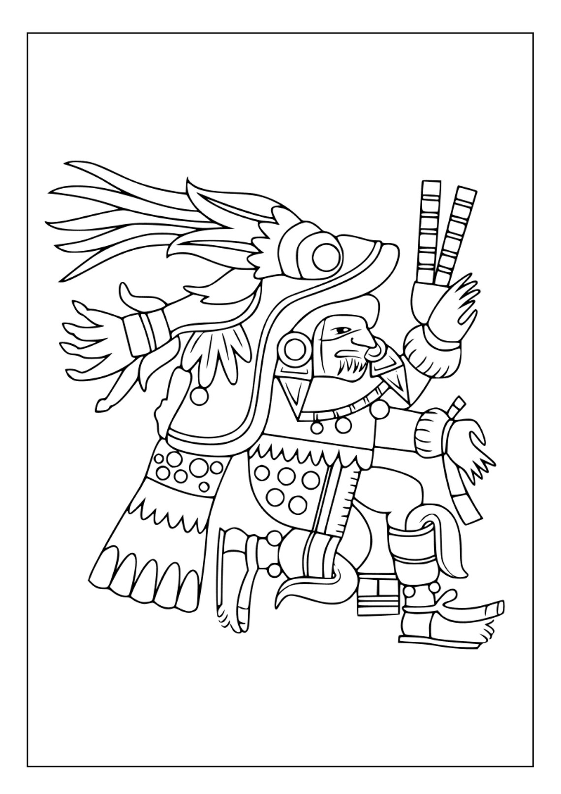 Printable Mexican Independence Day Coloring Pages for Kids & Adults ...