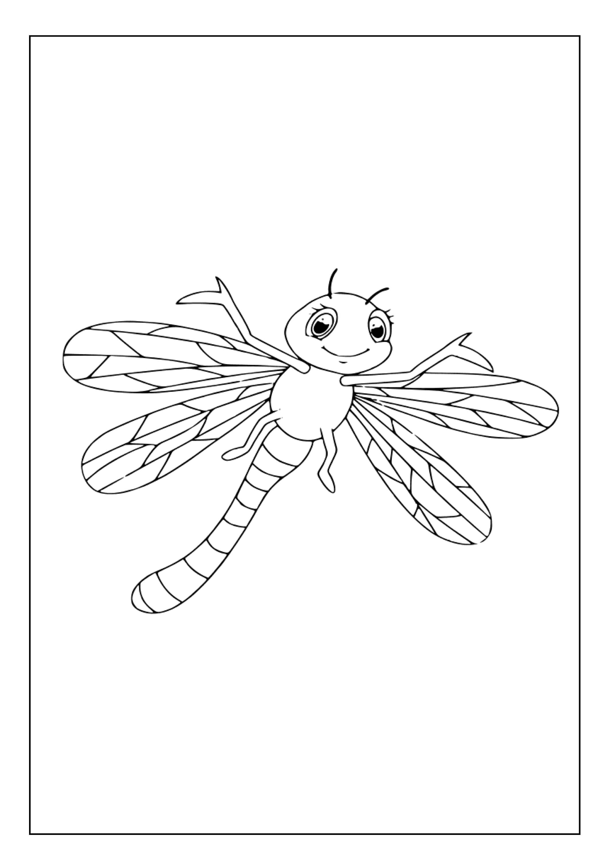 Printable Dragonfly Coloring Pages for Kids & Adults | 30 Pages ...