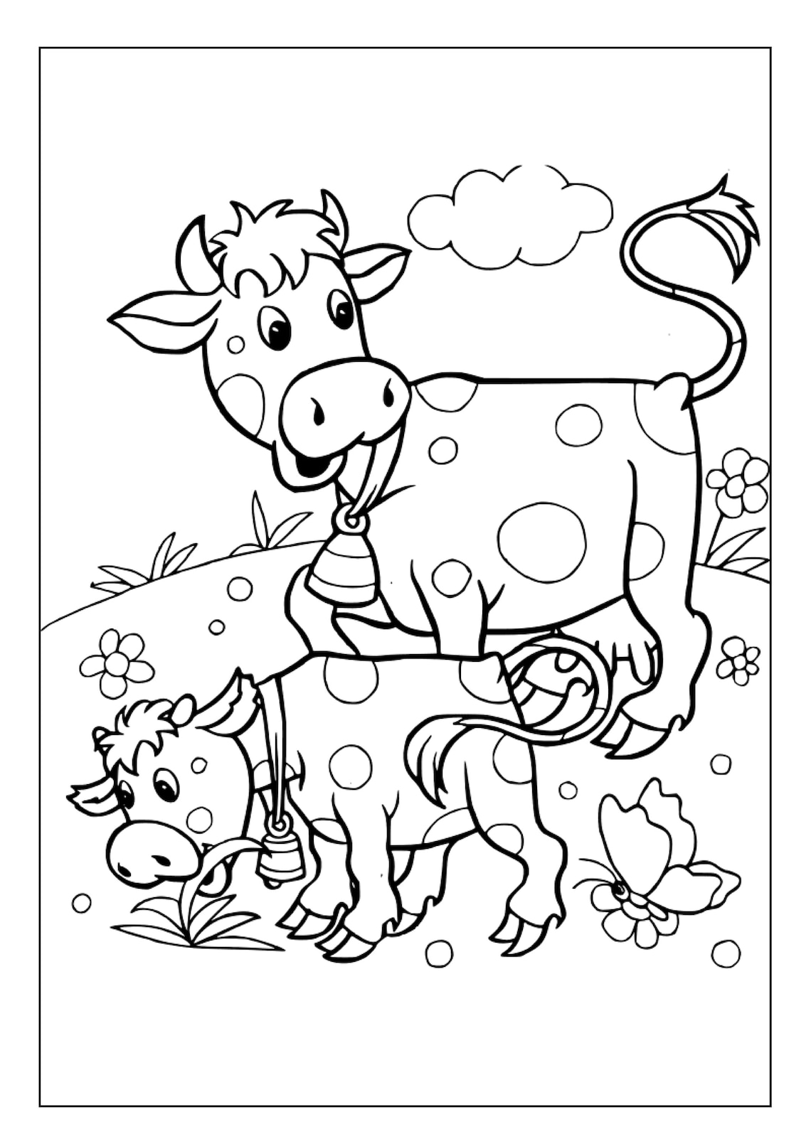 Printable Animals Coloring Pages for Kids and Adults | 90 Pages ...