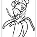 Printable Apes Coloring Pages for Kids & Adults | 50 Pages | Instant ...