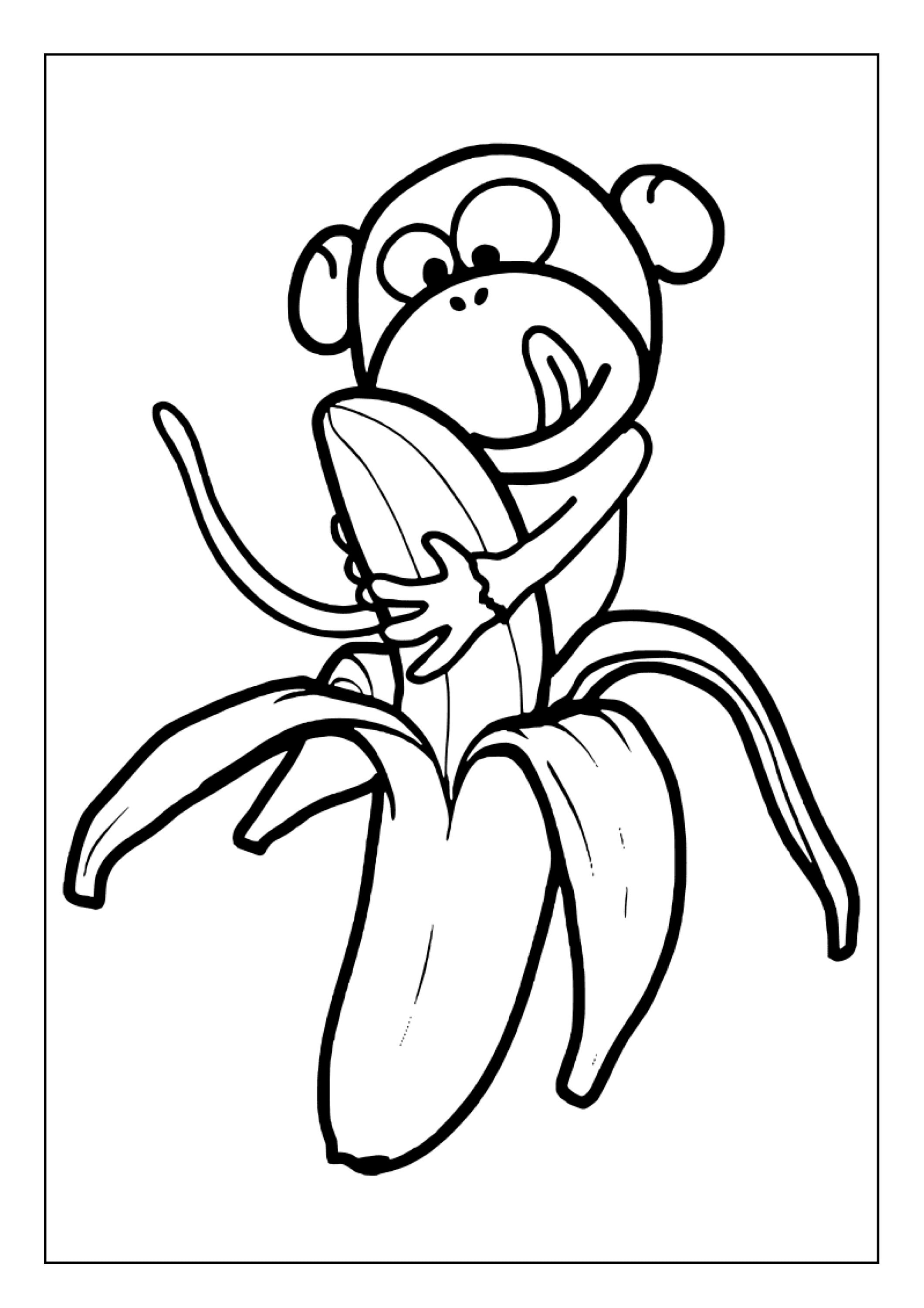 Printable Apes Coloring Pages for Kids & Adults | 50 Pages | Instant ...