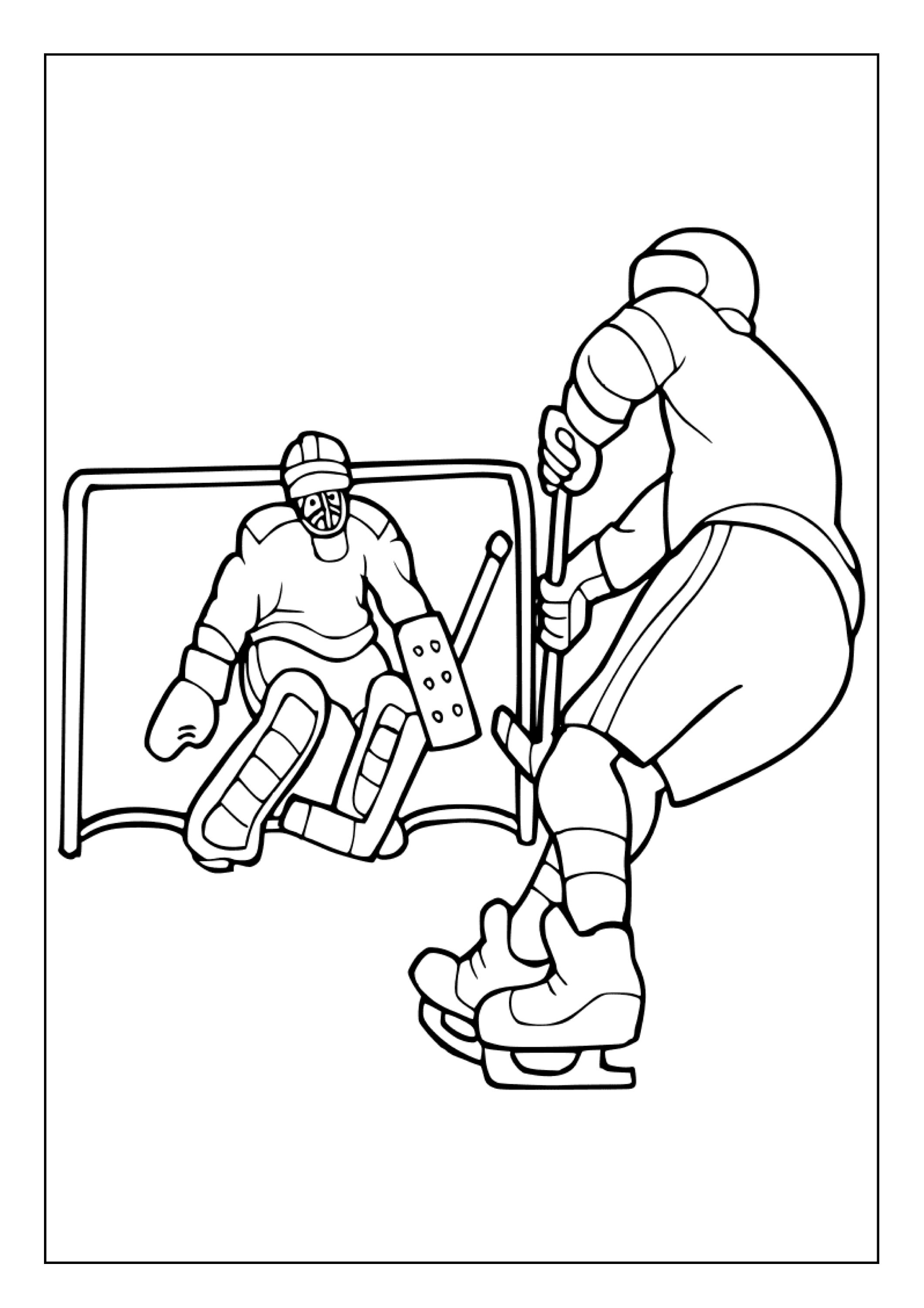 Printable Hockey Coloring Pages for Kids and Adults | 90 Pages ...