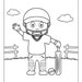 Printable Cricket Game Coloring Pages for Kids & Adults | 30 Pages ...