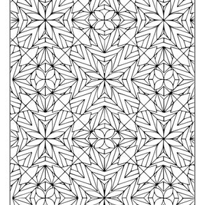 Printable Pattern Coloring Pages for Kids and Adults | 100 Pages ...