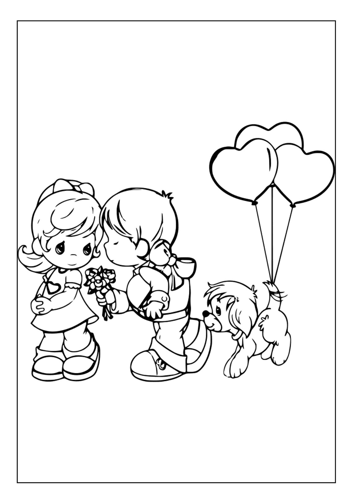 Printable Couples Coloring Pages for Kids & Adults | 90 Pages |instant ...