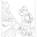 Printable Tourist Coloring Pages for Kids & Adults | 30 Pages | Instant ...