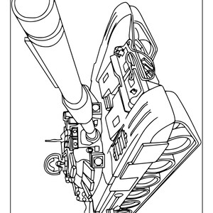 Printable Military Coloring Pages for Kids & Adults 30 Pages Instant ...