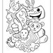 Printable Doodle Coloring Pages for Kids & Adults 50 Pages Instant ...