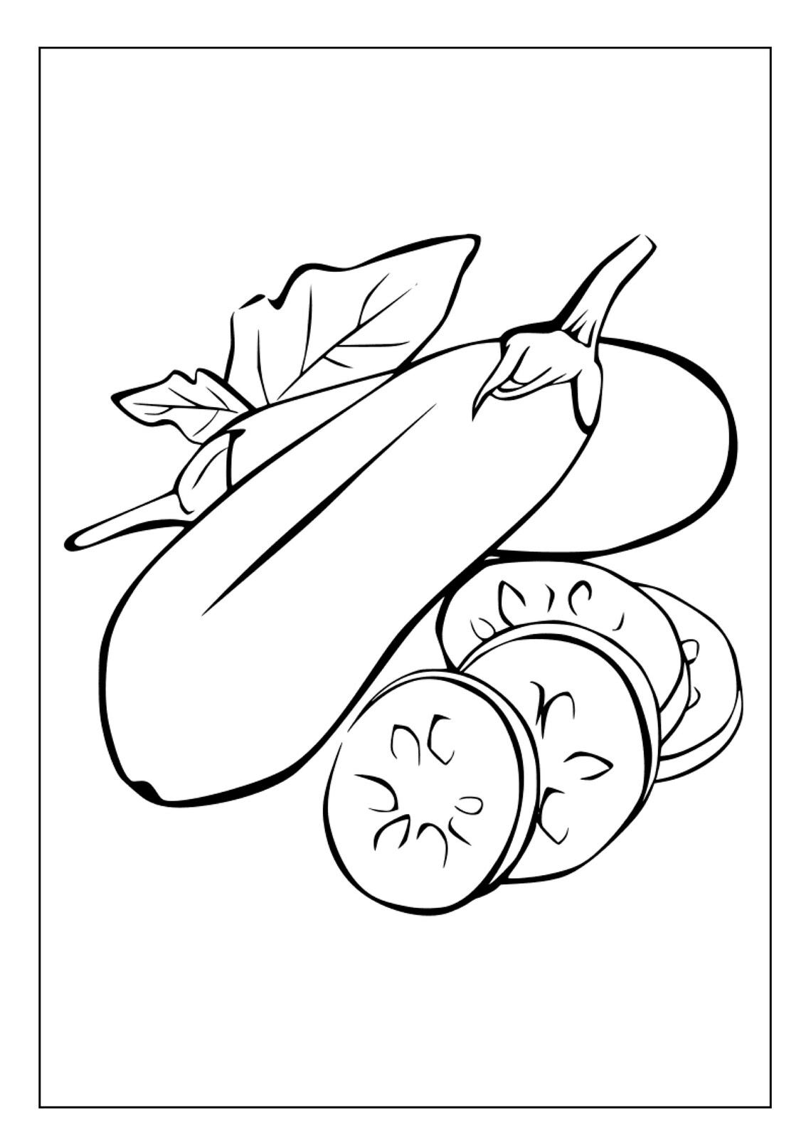 Printable Vegetables Coloring Pages for Kids and Adults | 35 Pages ...