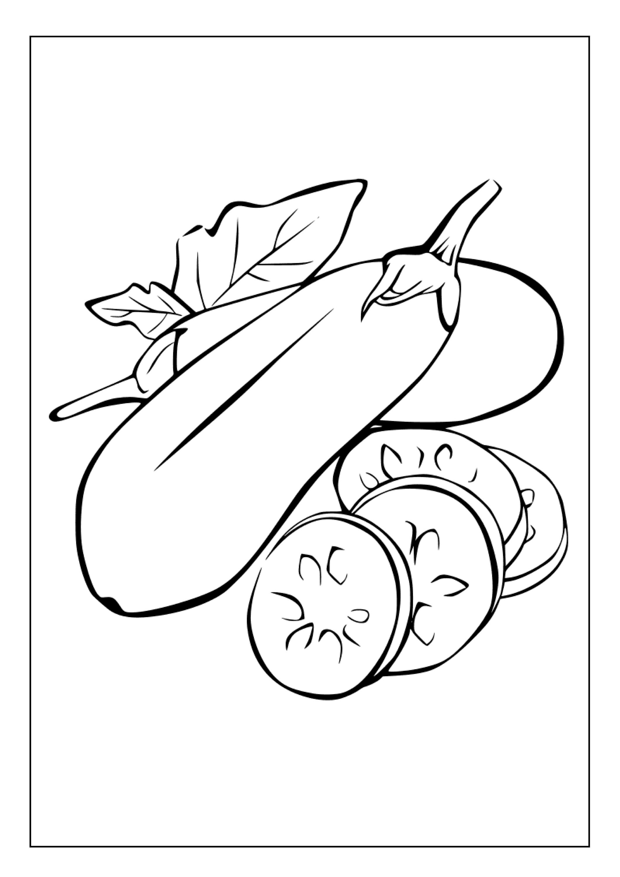 Printable Vegetables Coloring Pages for Kids and Adults | 35 Pages ...