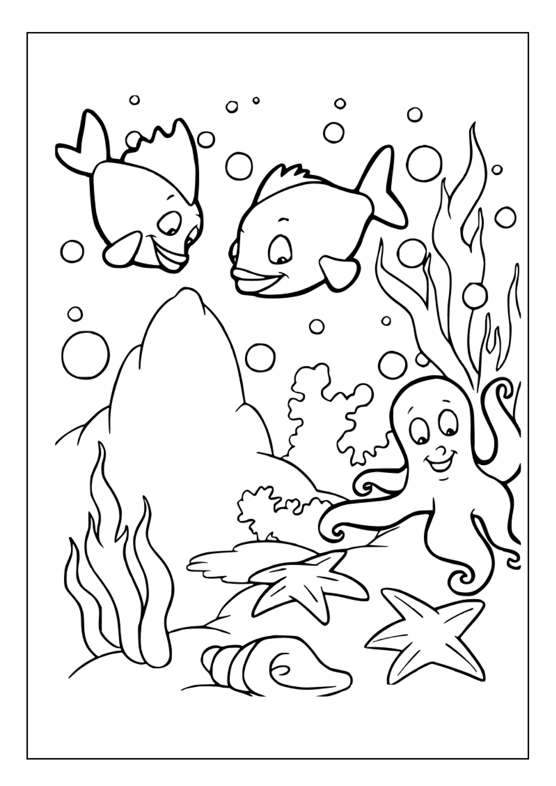 Printable Starfish Coloring Pages for Kids & Adults | 65 Pages ...
