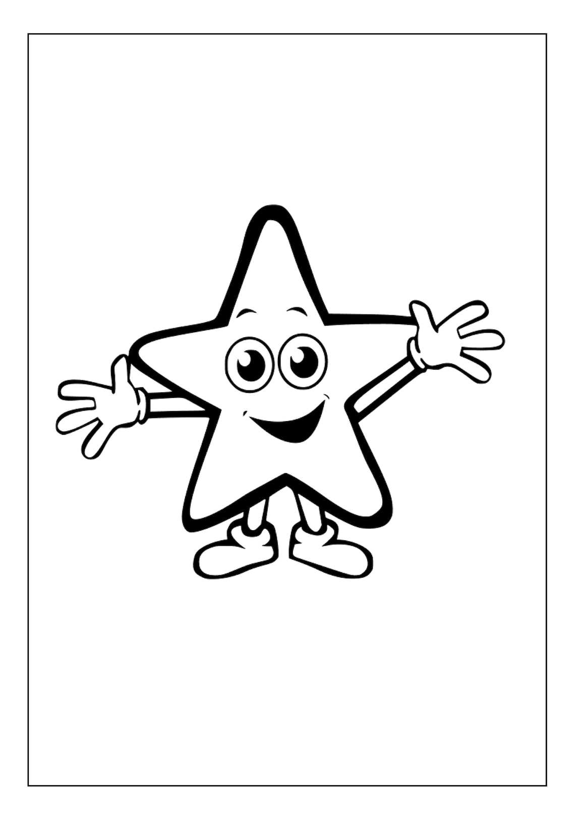 Printable Stars Coloring Pages for Kids and Adults | 85 Pages | Instant ...