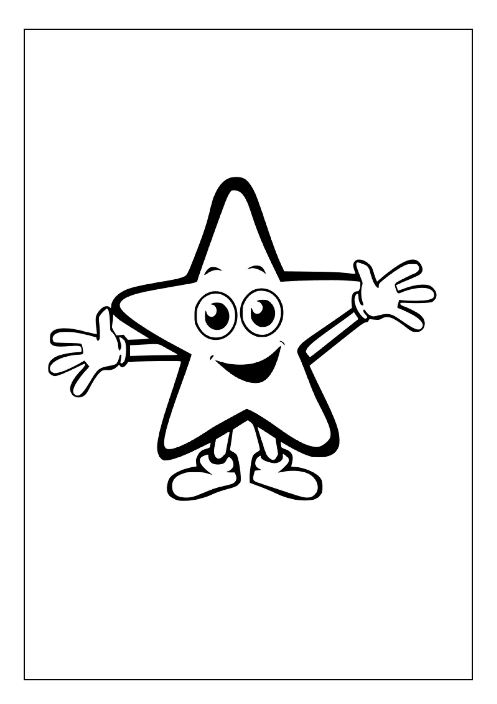 Printable Stars Coloring Pages for Kids and Adults | 85 Pages | Instant ...