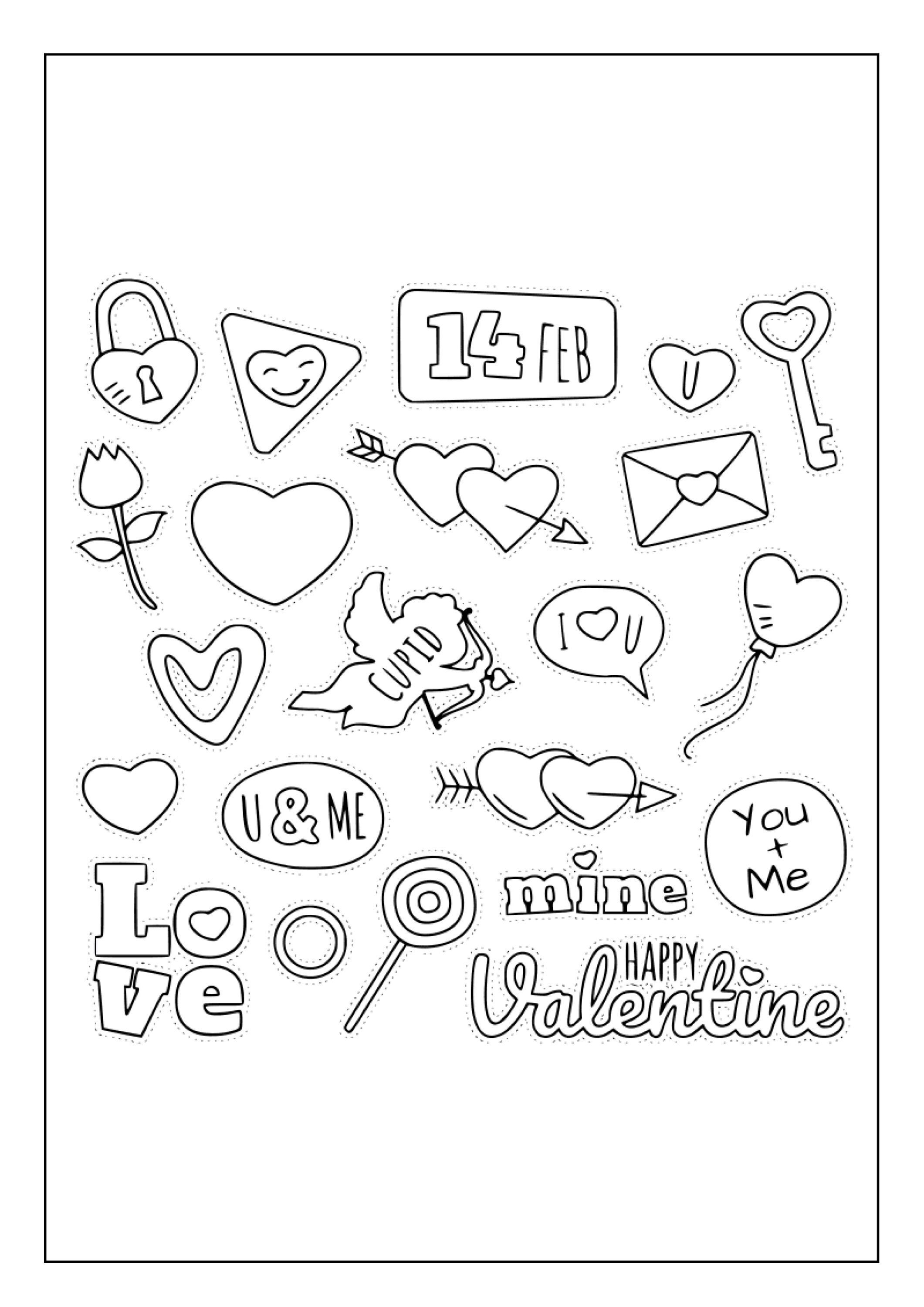Printable Aesthetics Coloring Pages for Kids & Adults | 55 Pages ...