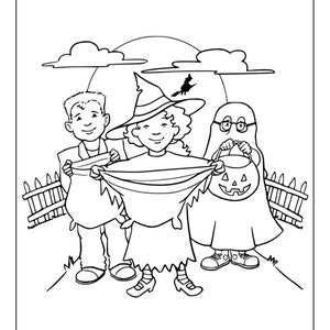 Printable Halloween Costumes Coloring Pages for Kids and Adults | 55 ...