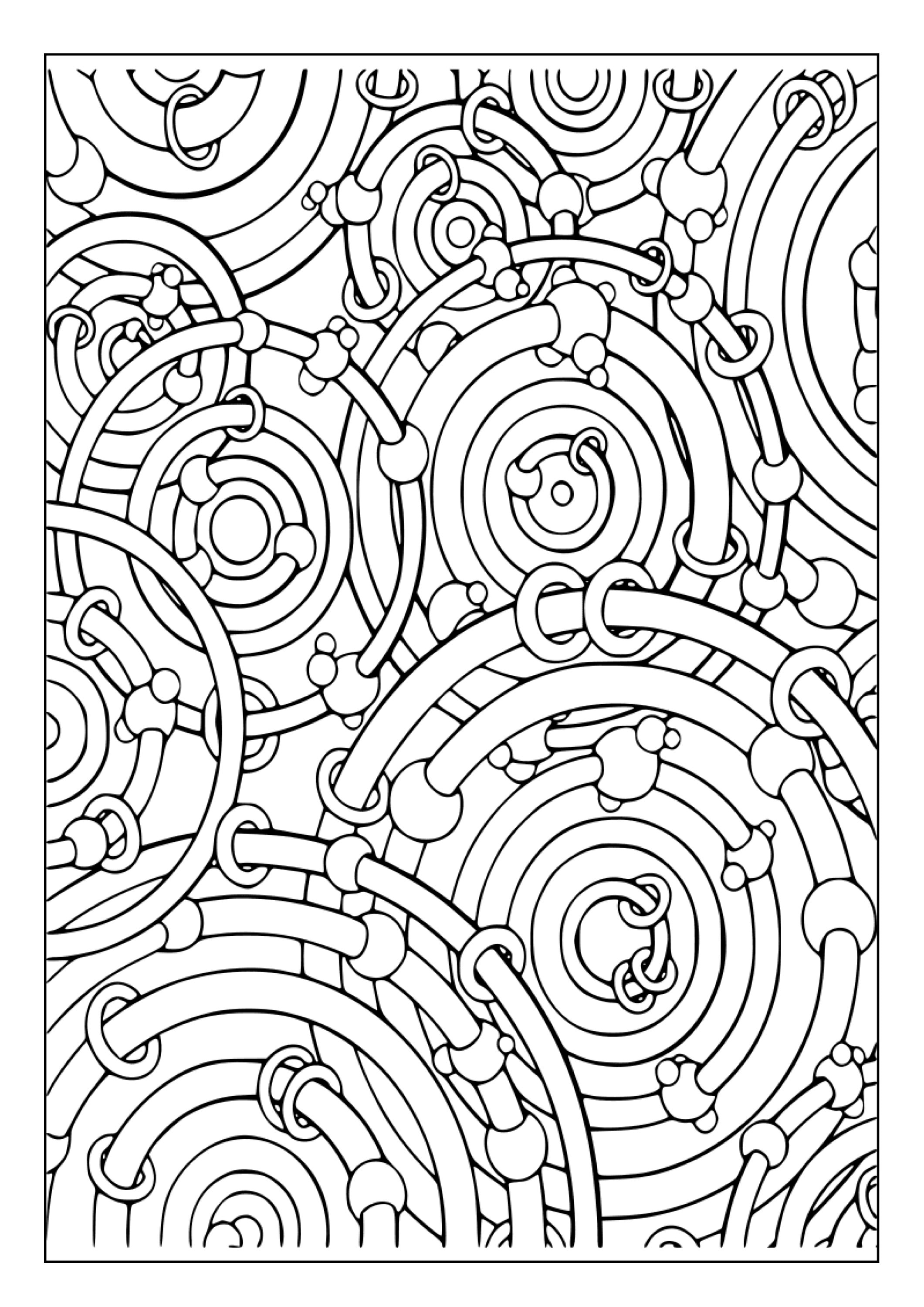 Printable Pattern Coloring Pages for Kids and Adults | 100 Pages ...