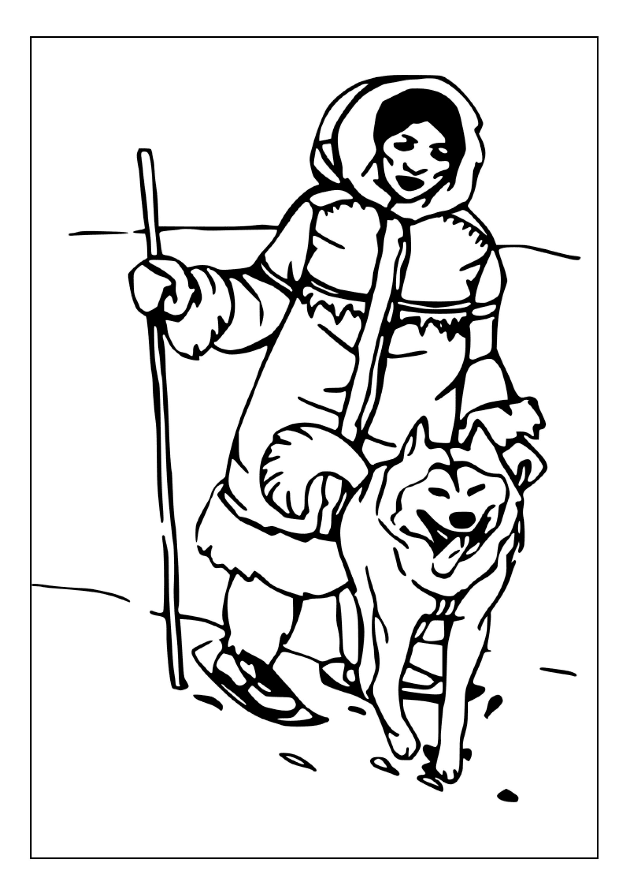 Printable Husky Coloring Pages for Kids and Adults | 45 Pages | Instant ...