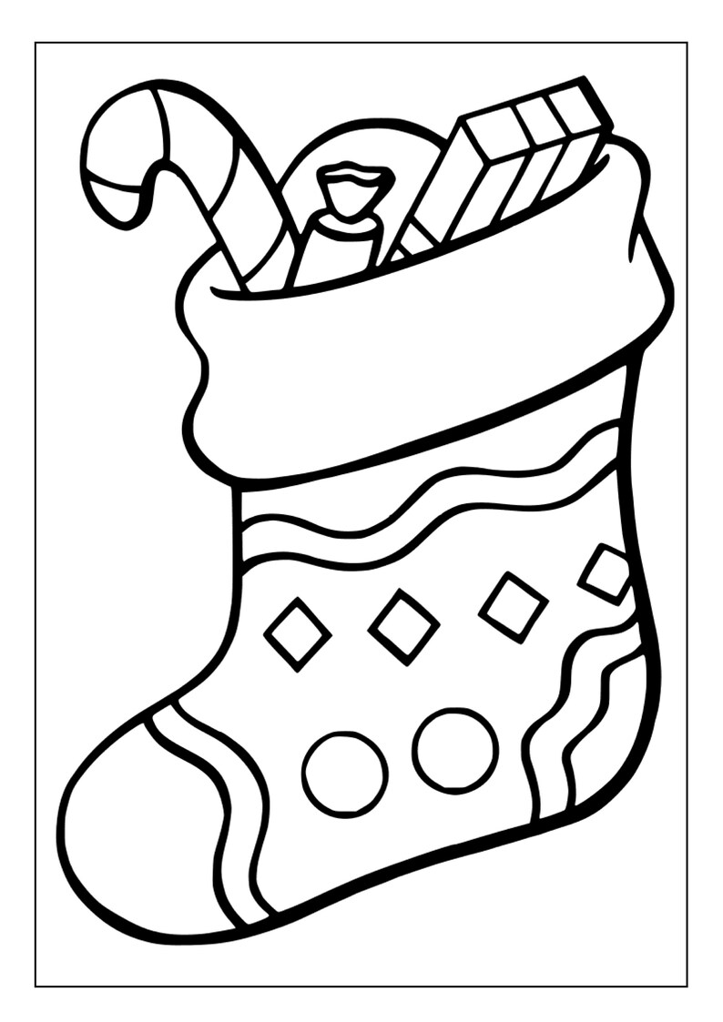 Printable Candy Cane Coloring Pages for Kids & Adults | 80 Pages ...