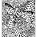 Printable Zentangle Coloring Pages for Kids and Adults | 130 Pages ...